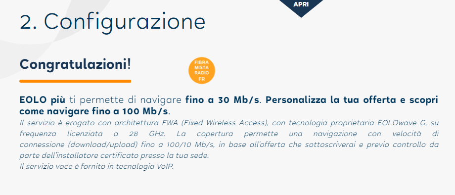 Dubbio BTS Eolo - FibraClick Forum