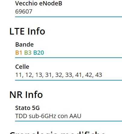 Stato 5G LTE Italy - FibraClick Forum