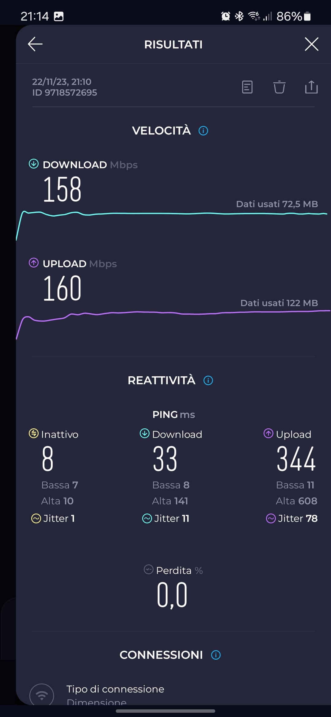Problema speedtest nuovo router dimensione - FibraClick Forum
