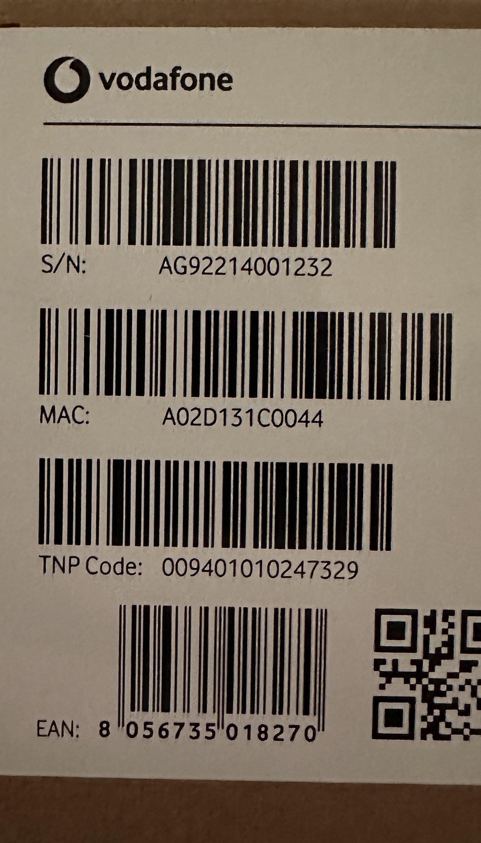 Extender Vodafone super Wi-Fi 6 - FibraClick Forum