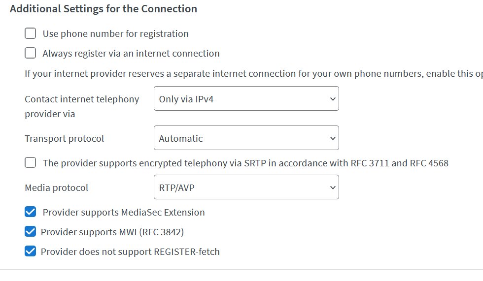 Configurazione Voip Dimensione su Fritz - FibraClick Forum