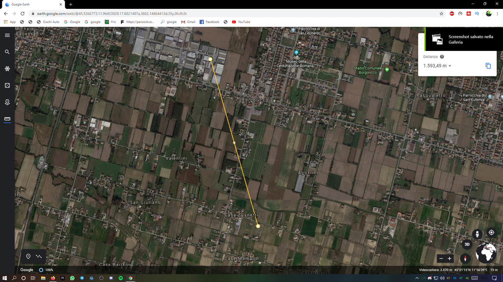 Capire altezza BTS eolo 100 , causa qualche albero - FibraClick Forum