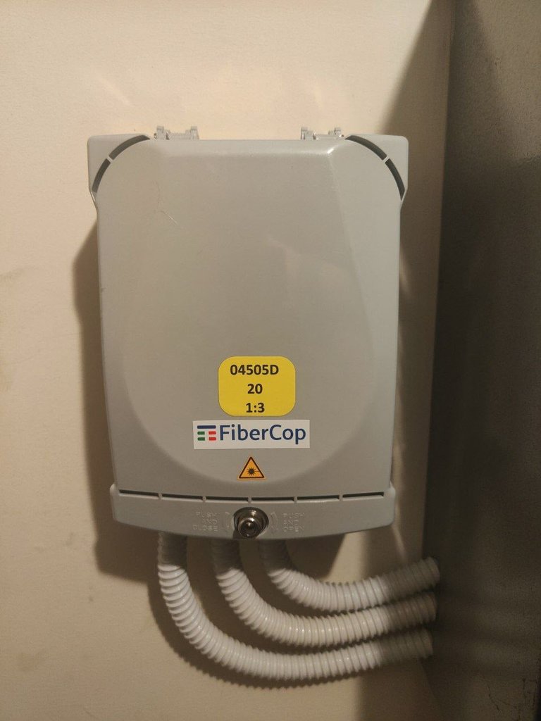 Cabina Fibercop in casa ma niente FTTH - FibraClick Forum