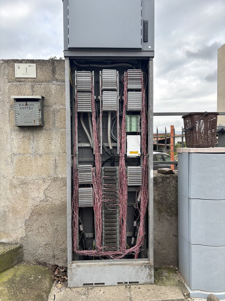 Cabinet TIM incustodito - FibraClick Forum